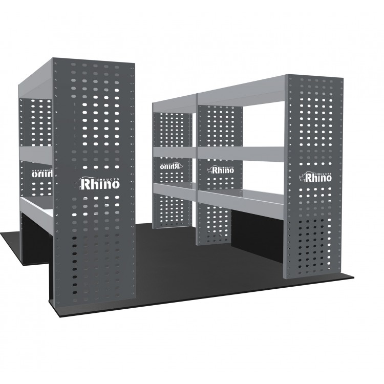 Nissan NV400 (Interstar) 2010-2023 L1H1 FWD - Rhino MR4 3 Bay Internal ...