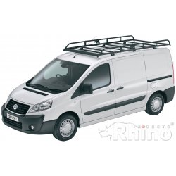 Rhino Roof Racks & Bars for Citroen Dispatch 2007 On SWB Low Roof Twin ...